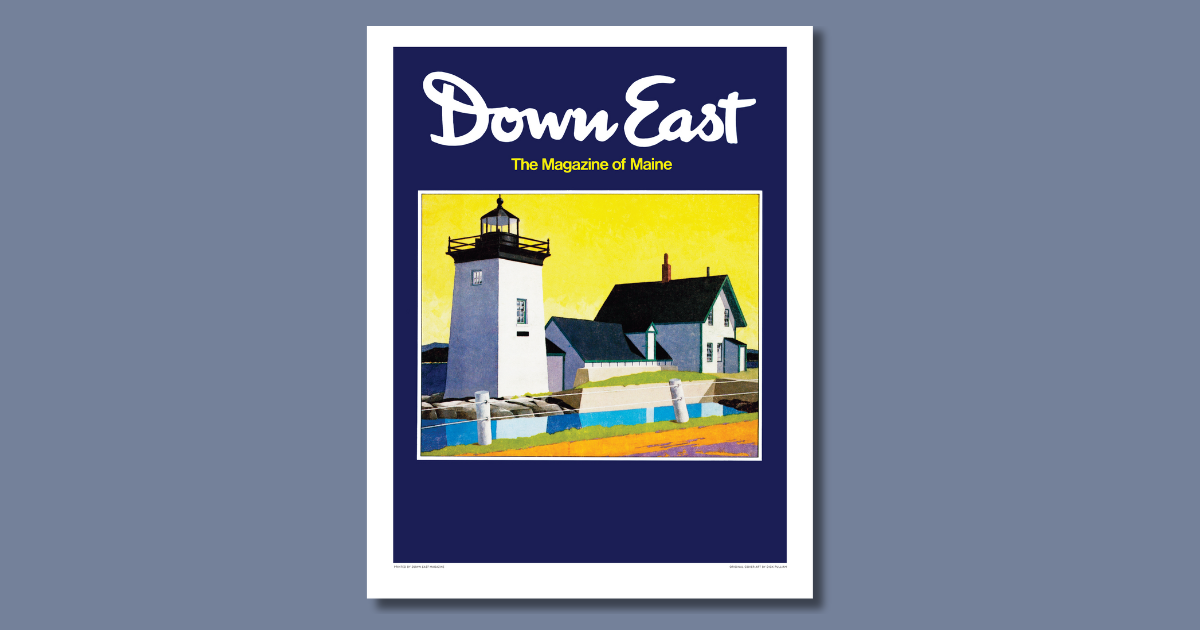 Down East Magazine Cover Poster February 1980 | Down East Shop