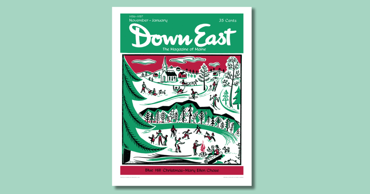 Down East Magazine Cover Poster November 1956 - January 1957 | Down ...
