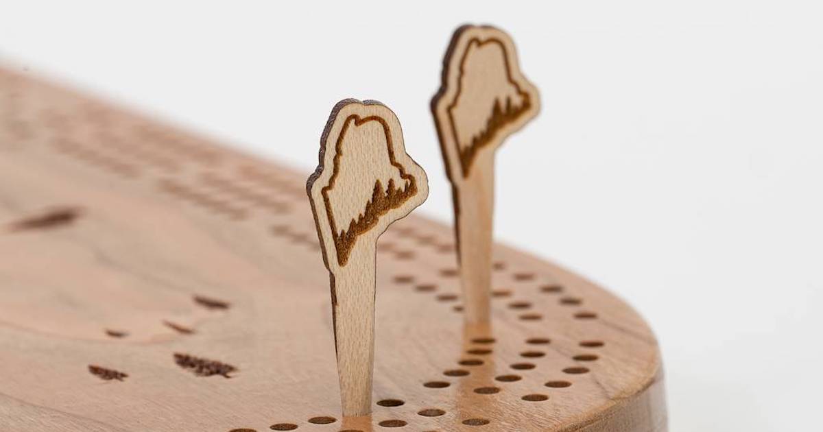 Cast & Carve | Cribbage Boards & Cribbage Pegs | Down East Shop | Down ...